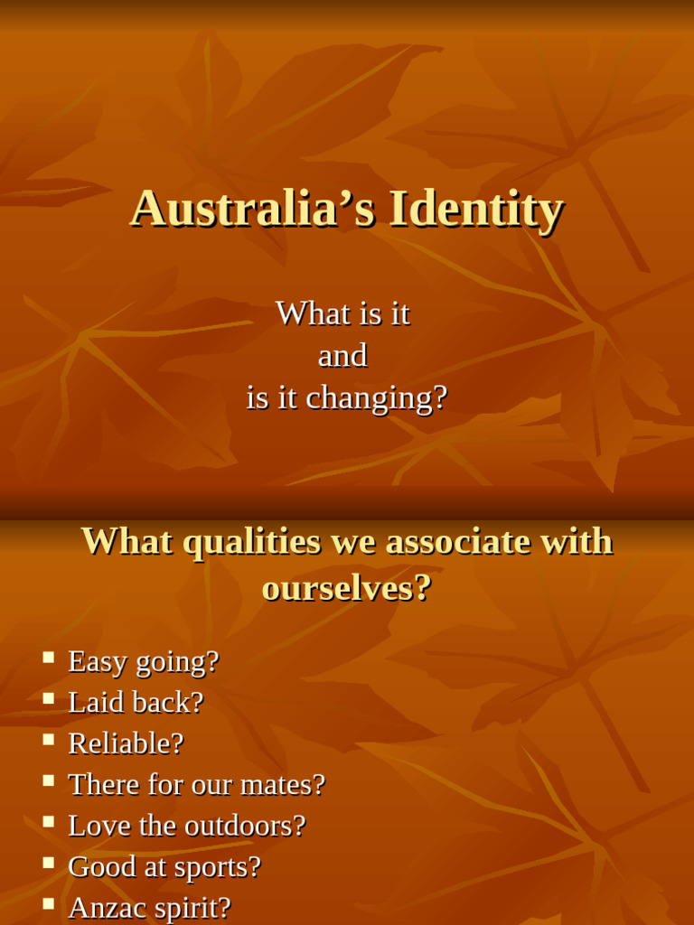 Australia's Identity | PDF | Australia | Economies
