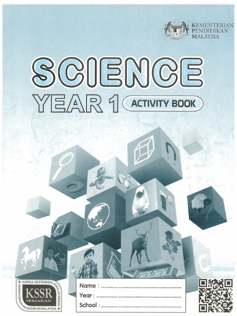 Science Year 1 Activity Book - 76pcs | PDF