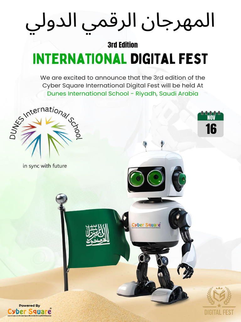3rd Edition International Digital Fest - Saudi 2024 - 2025 | PDF ...