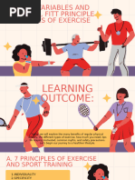 LESSON 3: Exercise Variables and Principles | PDF | Physical Fitness ...