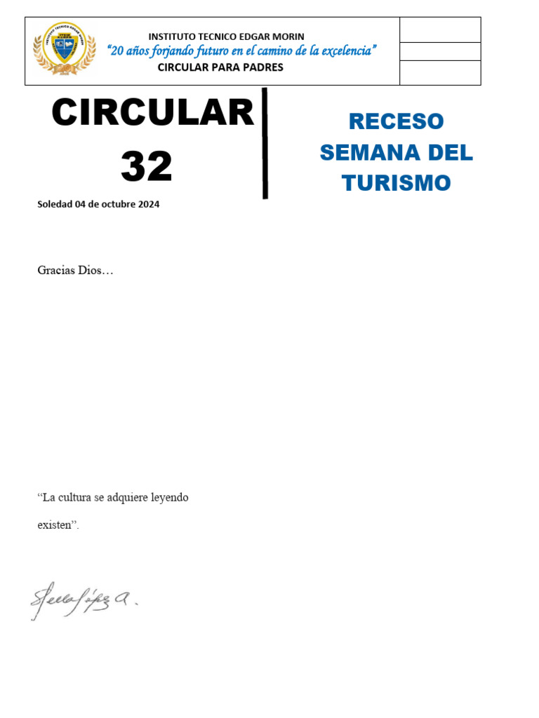 Circular 32 | PDF