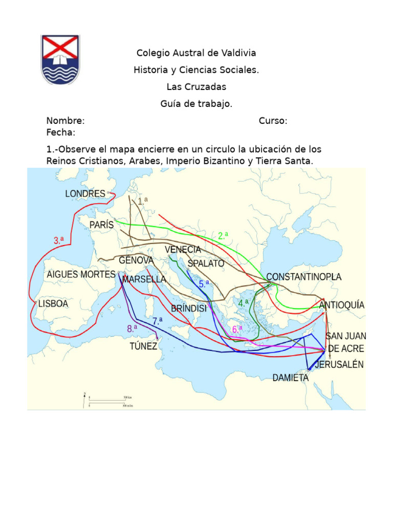 Guia Las Cruzadas | PDF | Cruzadas | Religiones abrahámicas