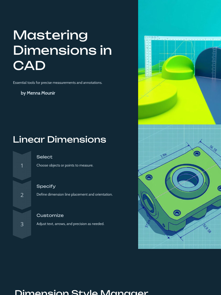 LEC 05 Mastering-Dimensions-in-CAD | PDF