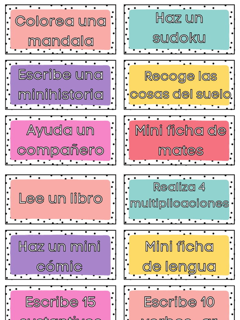 Actividades Creativas y Educativas | PDF