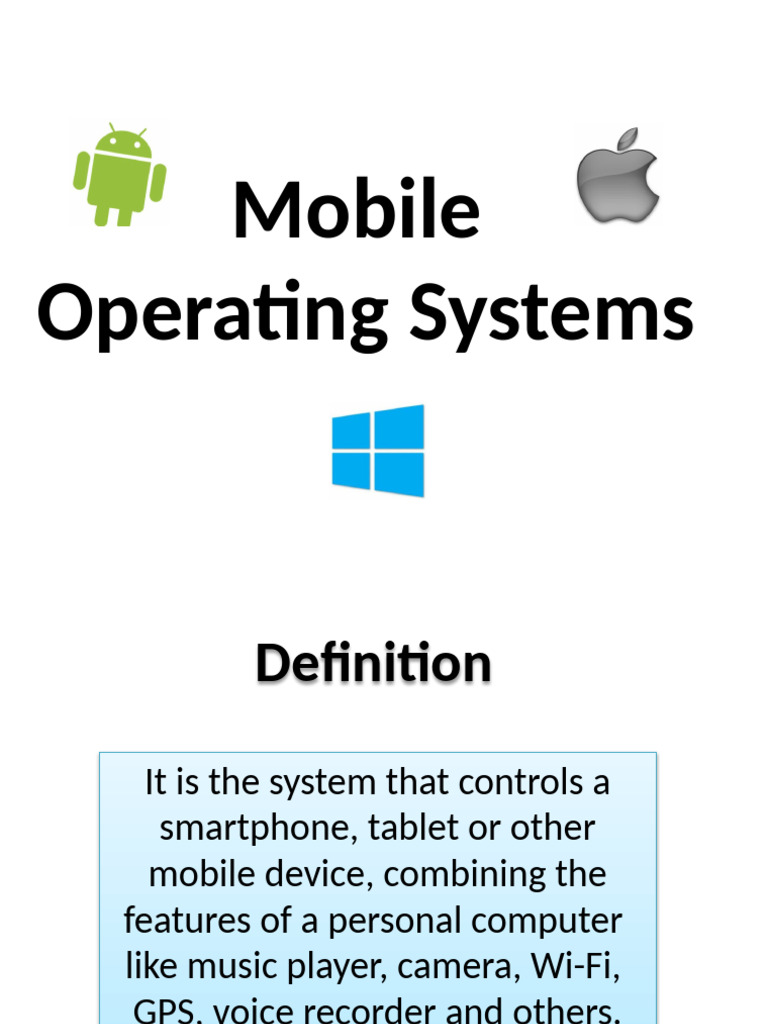 Mobile Operating Systems | PDF