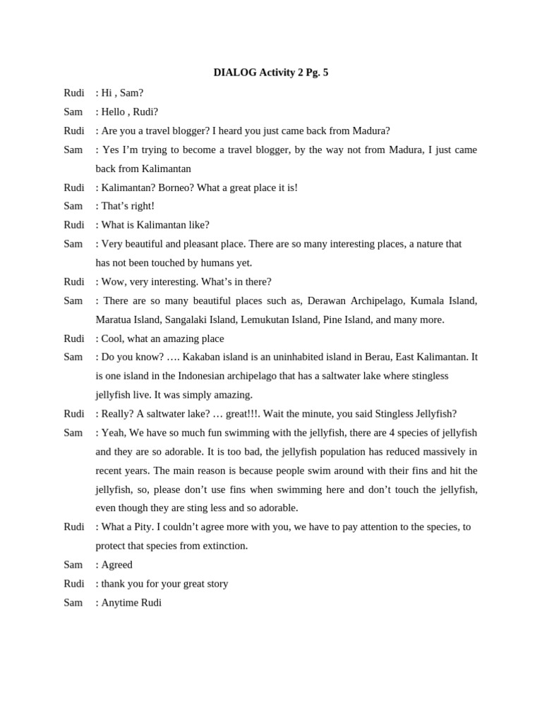 DIALOG Activity 2 PG | PDF