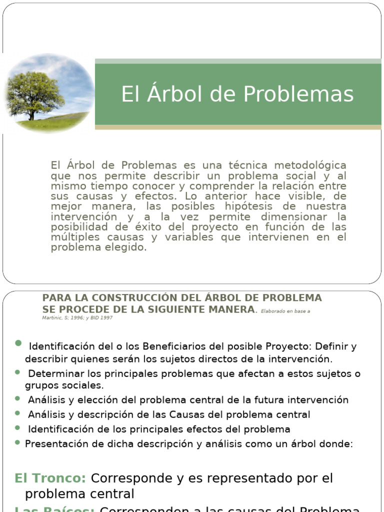 El Árbol de Problemas | PDF | Hipótesis