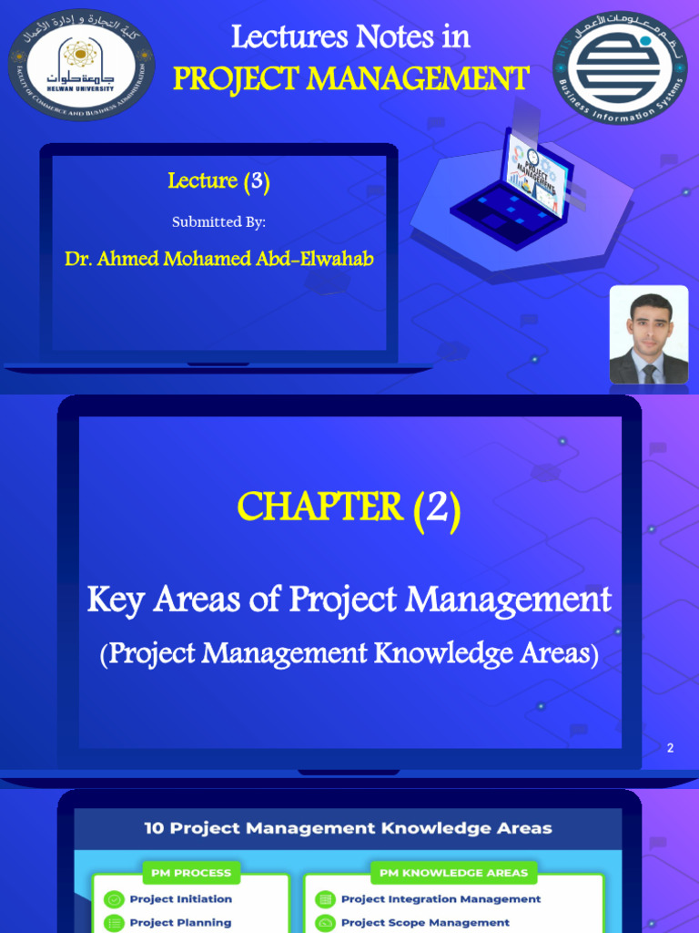 Lecture 03,04. CH 2. Key Areas of Project Management (II) | PDF | Risk Management | Risk