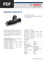 Bosch Motorsport - HP Injection Valve HDEV 5.2 | PDF | Fuel Injection ...