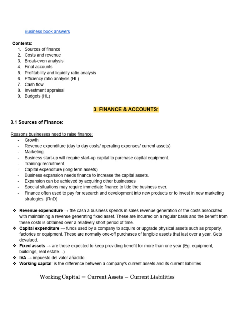 Financial Analysis and Break-Even Insights | PDF | Finance & Money ...