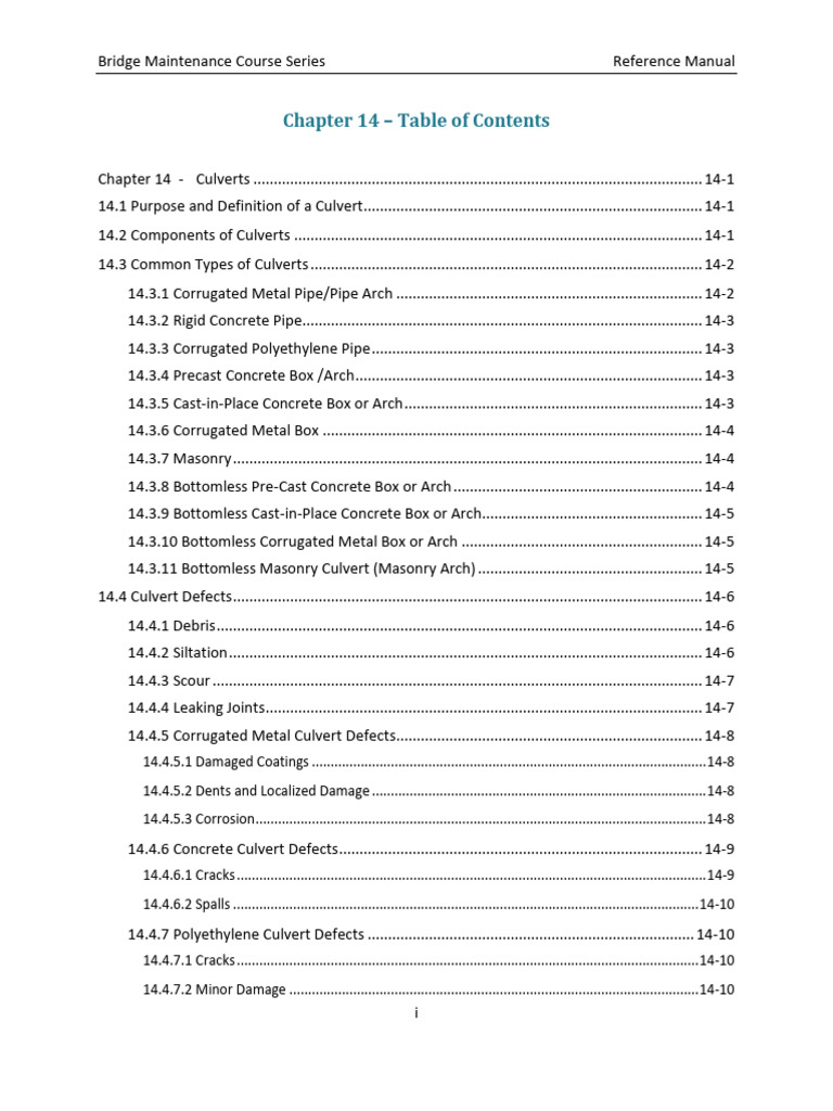 Culvert Maintenance and Repair Guide | PDF | Precast Concrete | Masonry