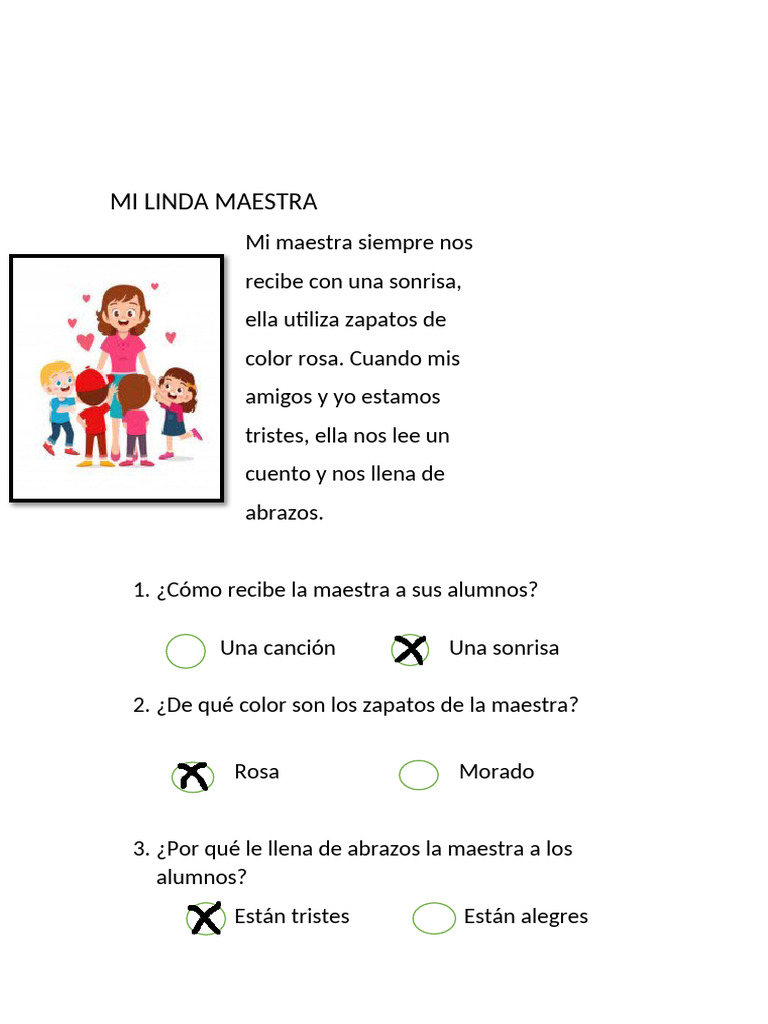 Mi Linda Maestra | PDF | Poesía
