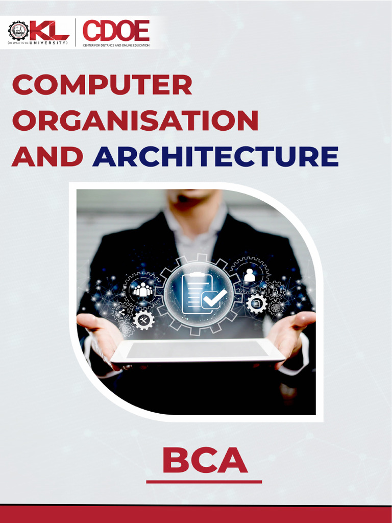 BCA - Computer Organization & Architecture | PDF | Random Access Memory | Central Processing Unit