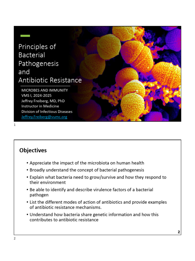 L1 - Bacterial Pathogenesis | PDF | Bacteria | Bacteriophage