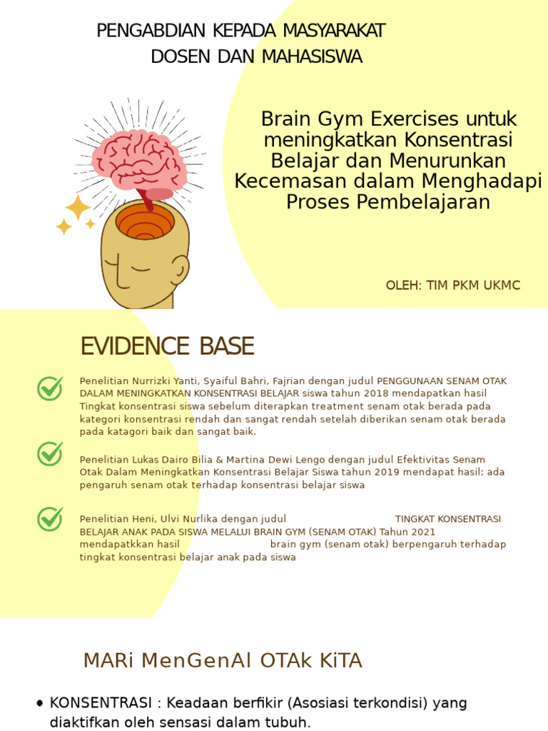 Brain Gym | PDF | Karier & Perkembangan