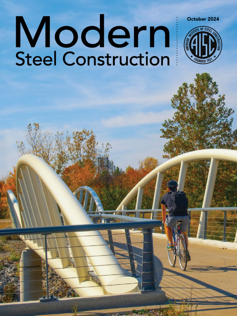 Modern Steel Construction October 2024 | PDF | Welding | Construction