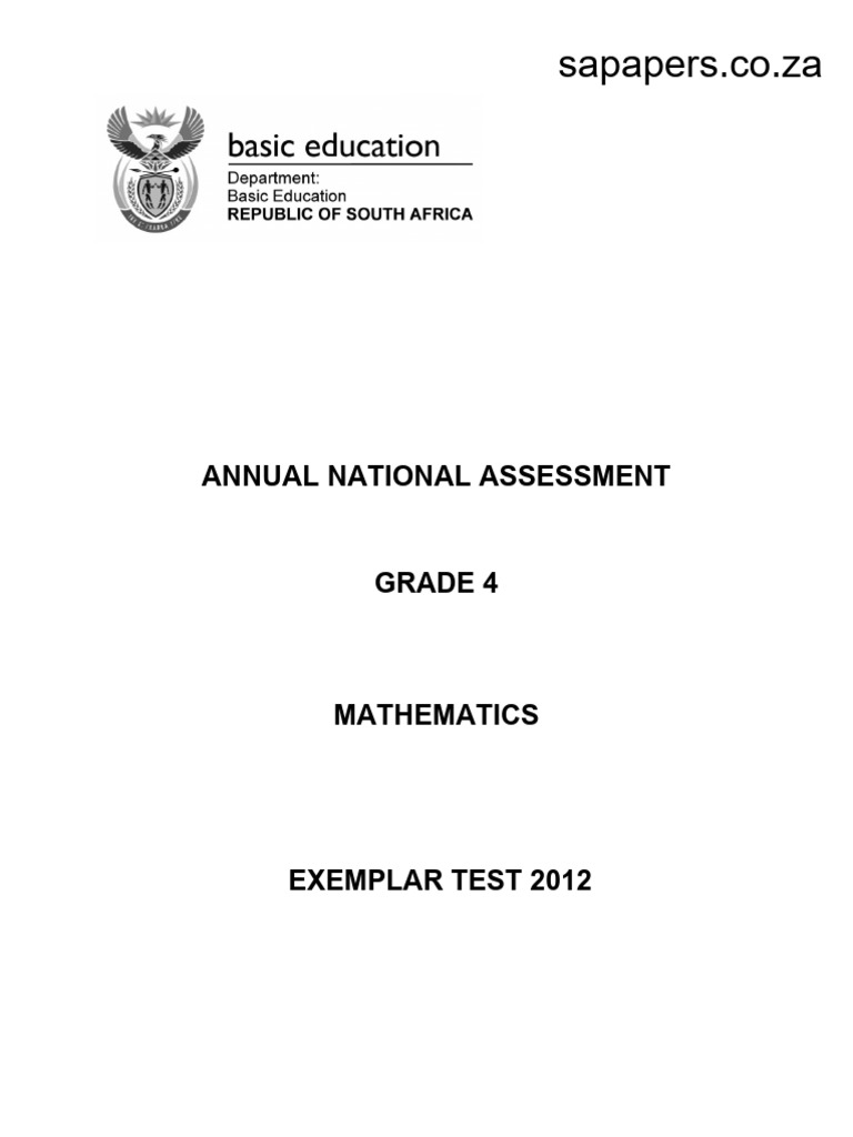 Grade 4 English Maths | PDF | Mathematics | Elementary Mathematics