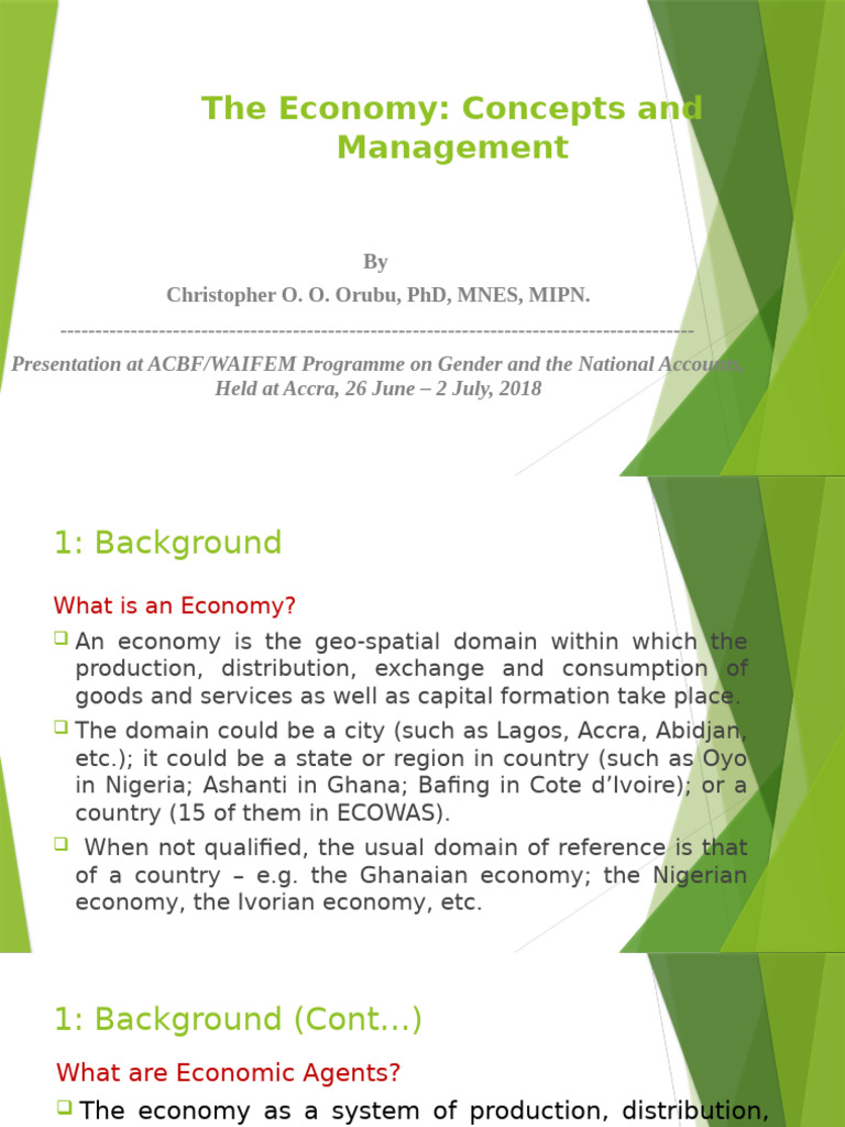 Orubu Accra A3 (1) The Economy A | PDF | Sustainability | Economics