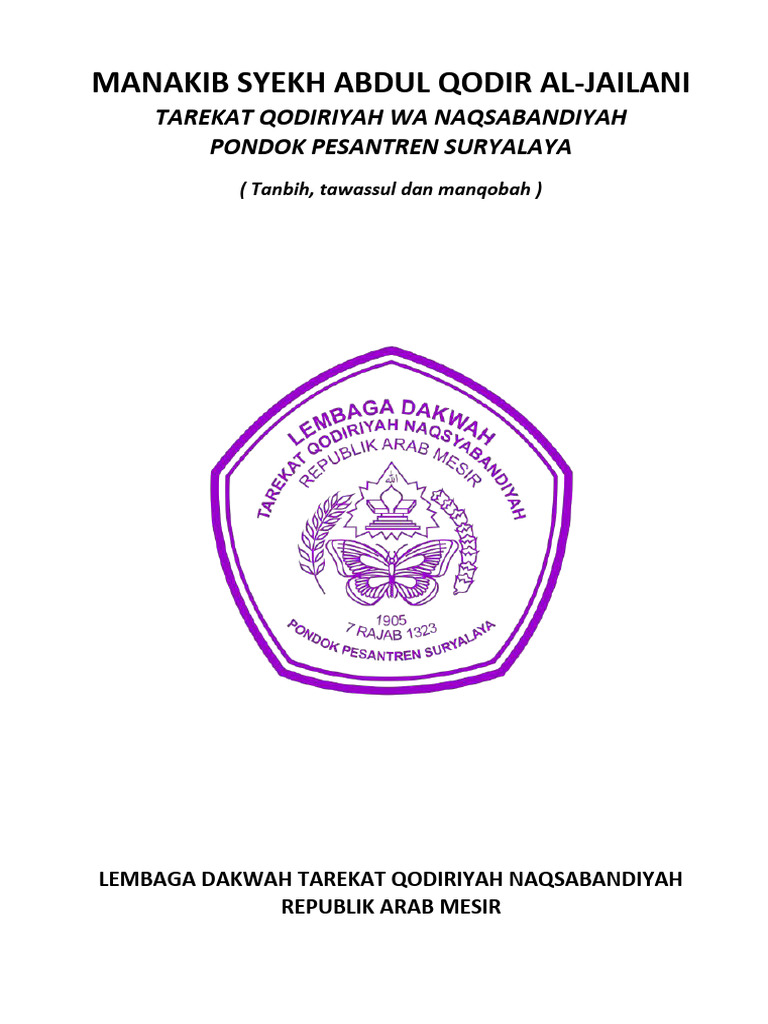 Buku Manakib 2024 | PDF | Agama & Spiritualitas