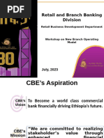 CBE Birr Agent Commission Overview | PDF | Banks | Cash