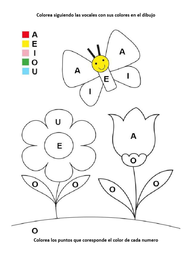 Vocales y Numeros | PDF