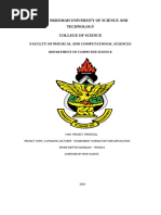 Final Year Project Synopsis | PDF | Computing | Software