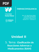 Clasificación de Las Reacciones Adversas | PDF | Especialidades Medicas | Medicina CLINICA