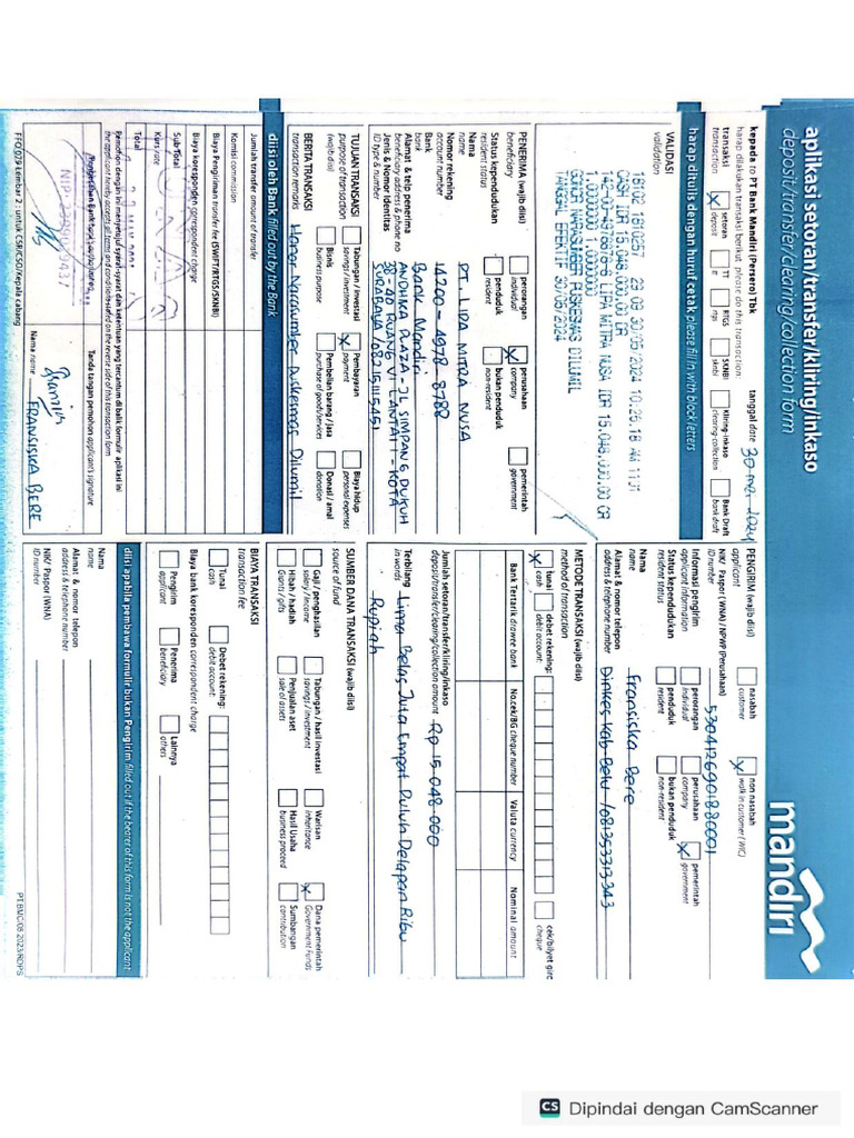 Bukti Pembayaran Narsum PKM Dilumil | PDF