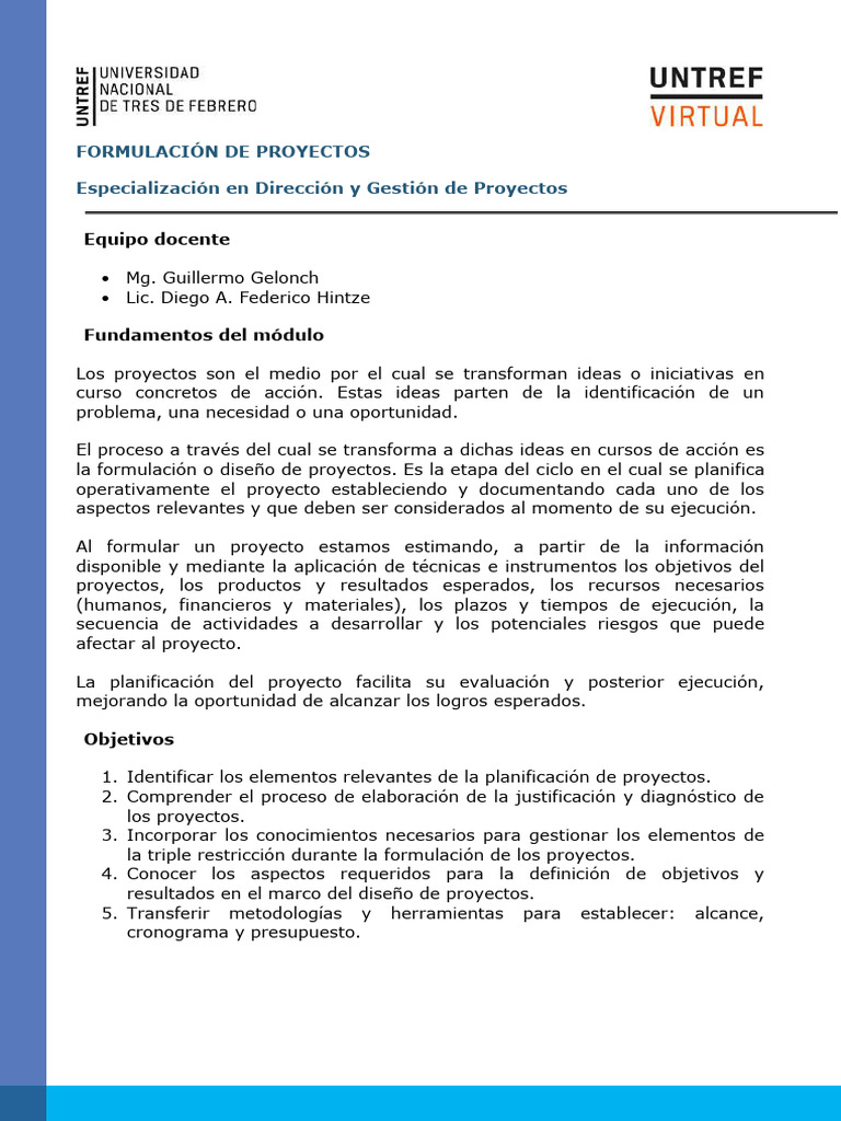 Programa FP | PDF | Diseño | Planificación