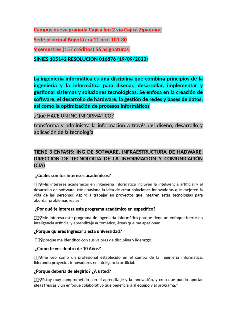 Ideas Proceso de Seleccion | PDF | Informática | Ingeniería Informática