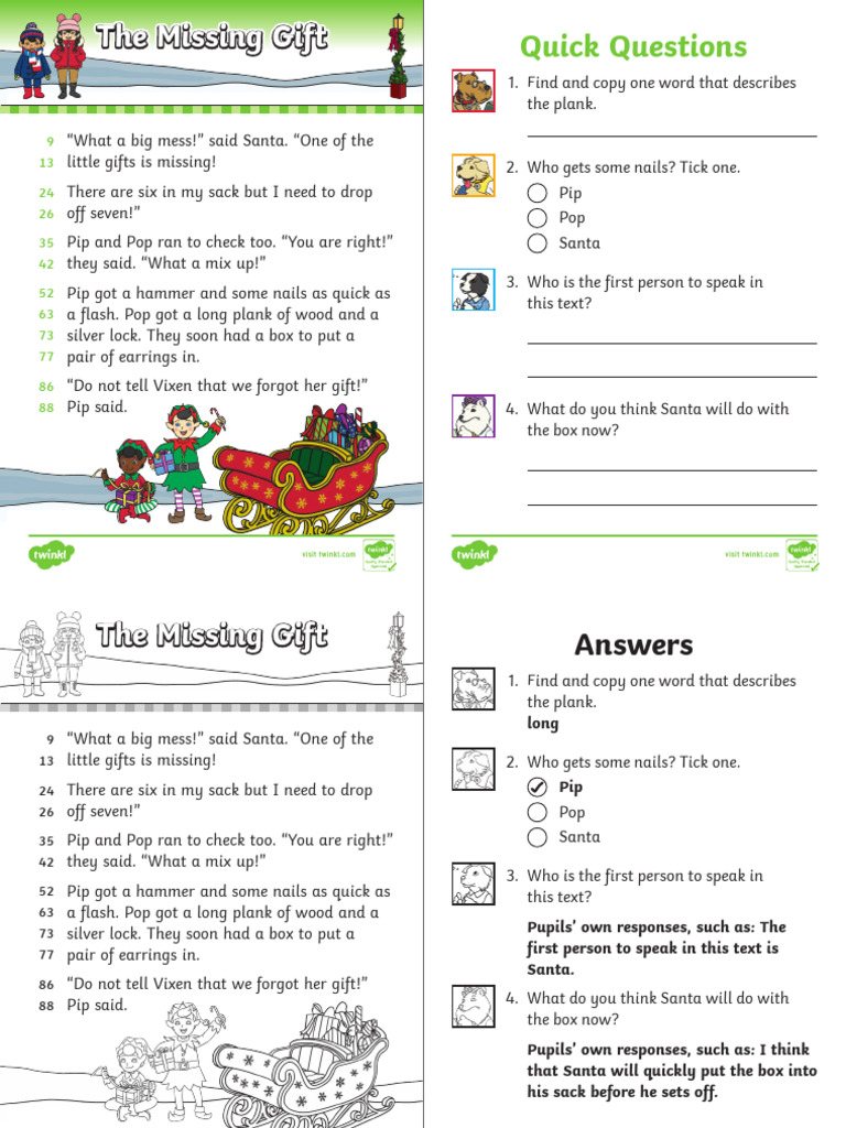 Phase 4 -The Missing Gift | PDF