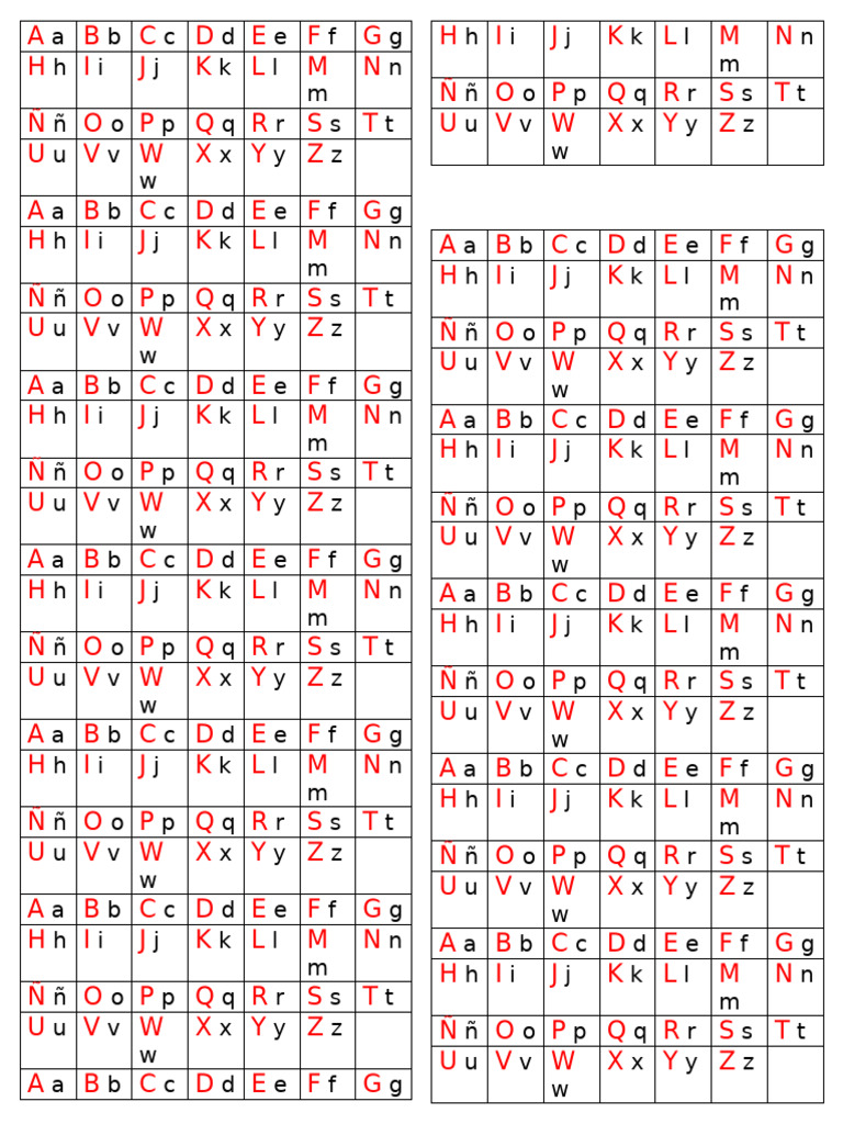 Abecesario para Aprender | PDF