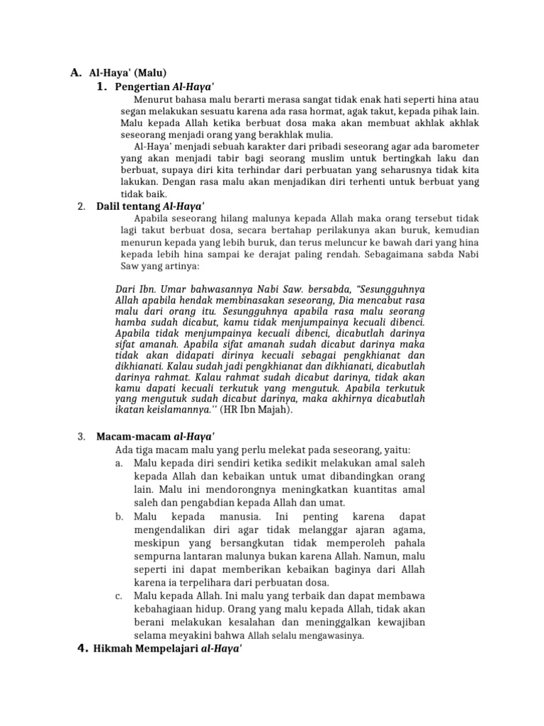 RESUME Modul 2 KB 4 Aklak Terhadap Diri Dan Orang Lain | PDF