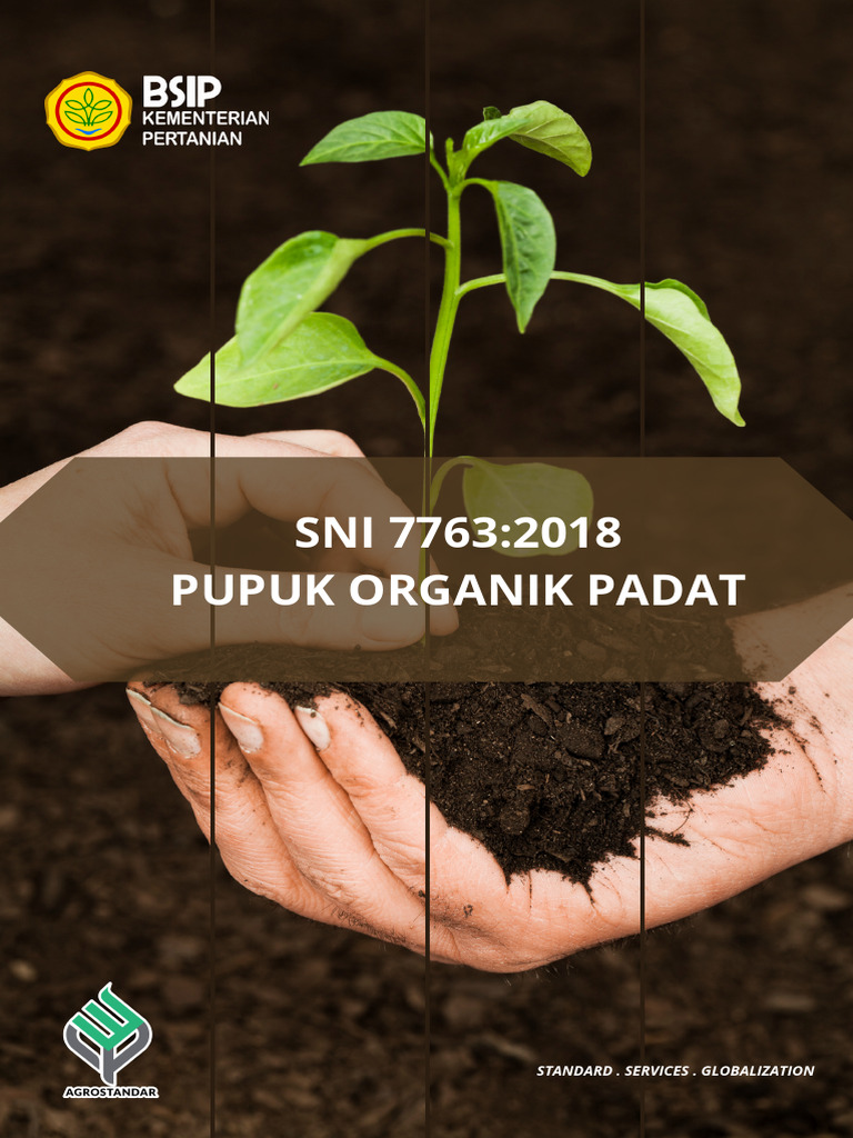Buku SNI 7763 2024 Pupuk Organik Padat | PDF