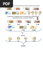 Secuencia 1° Billetes y Monedas | PDF | Dinero