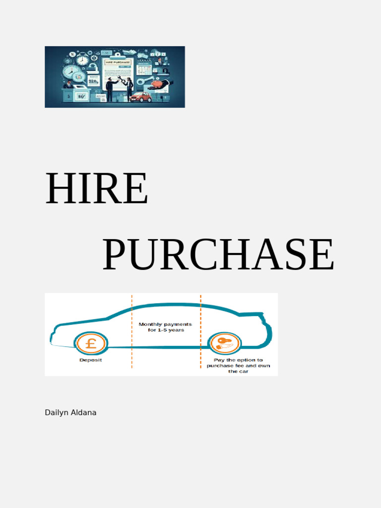 Hire Purchase Profit Analysis Report | PDF | Prices | Payments