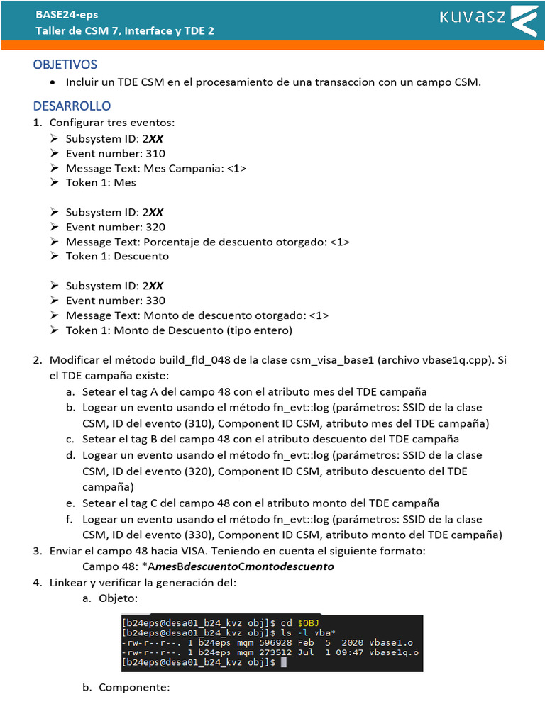 Configuración de Eventos en BASE24-eps | PDF