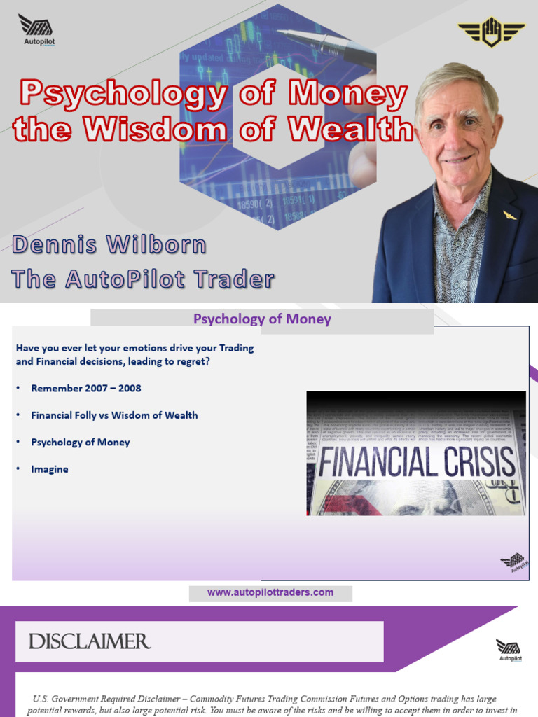 Psychology of Money - Wisdom of Wealth | PDF | Risk | Futures Contract