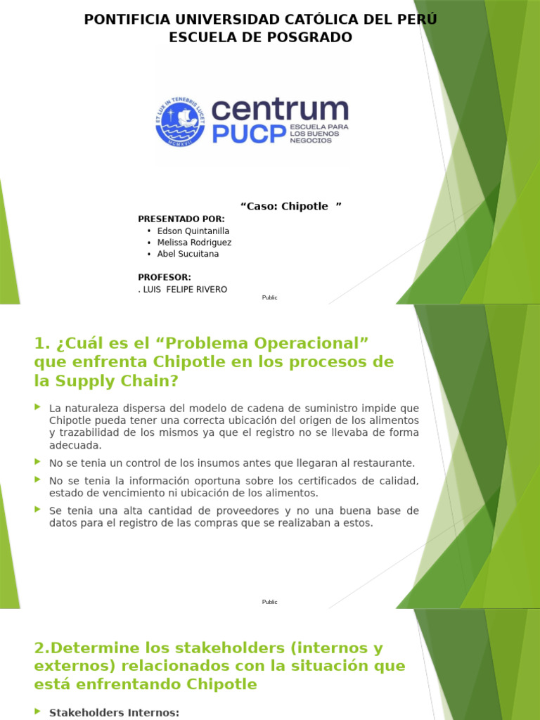 CARATULA | PDF | Cadena de suministro