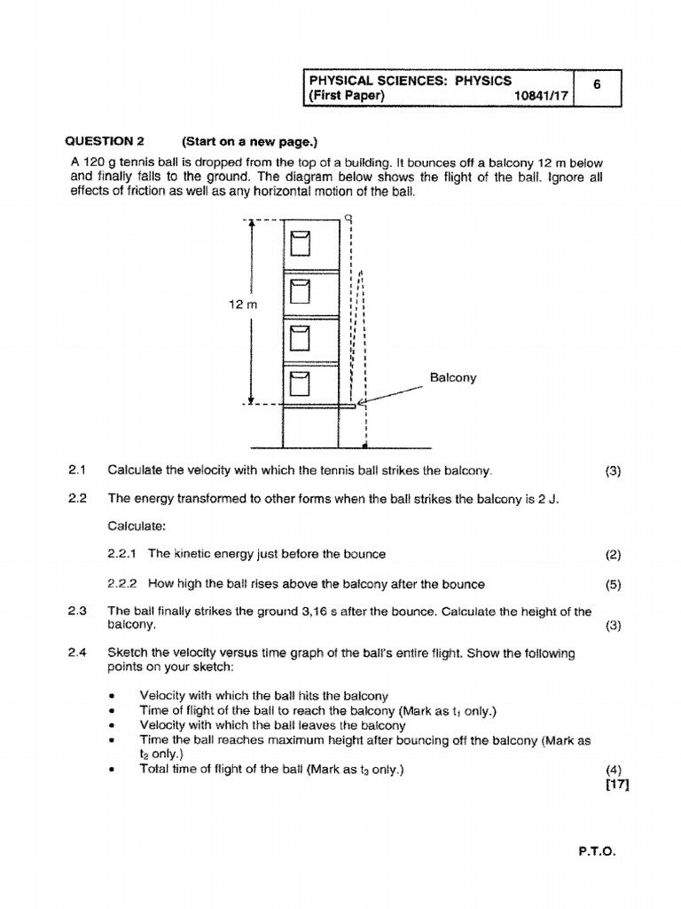 Vertical Projectile Motion 2014-2019 | PDF | Velocity | Classical Mechanics