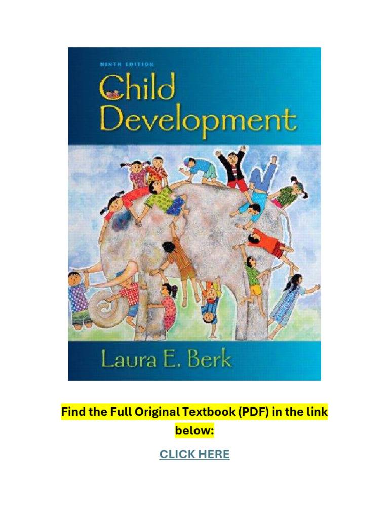 Child Development 9th Edition PDF | PDF | Adolescence | Child Development