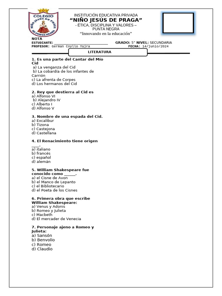 Examen de Practica | PDF