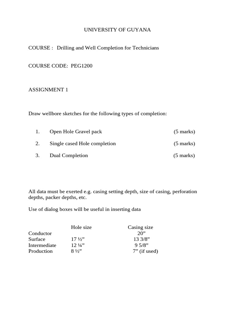 PEG1200 Lab Assignment 1 Amended | PDF