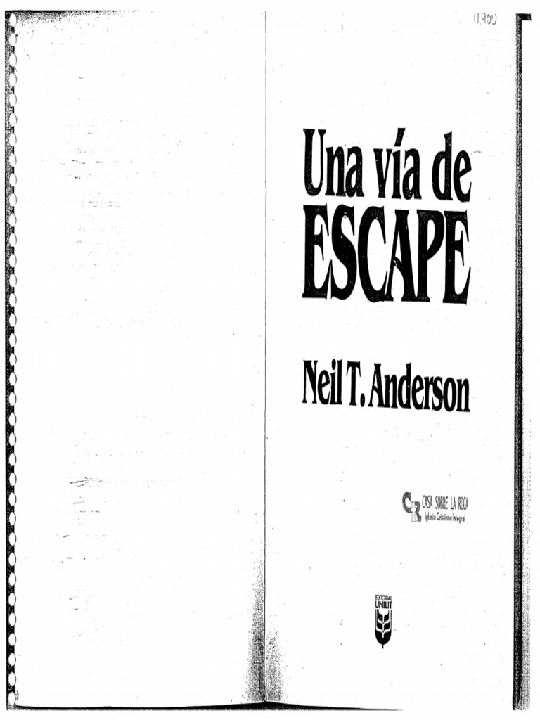 Una Via de Escape - Neil Anderson | PDF