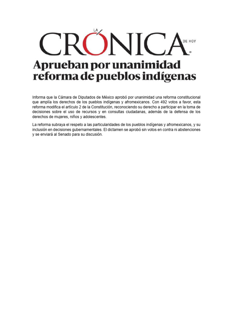 Notas Periodísticas 5 | PDF | Política