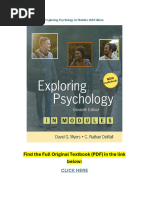 Exploring Psychology 12th Edition PDF | PDF | Perception | Psychology