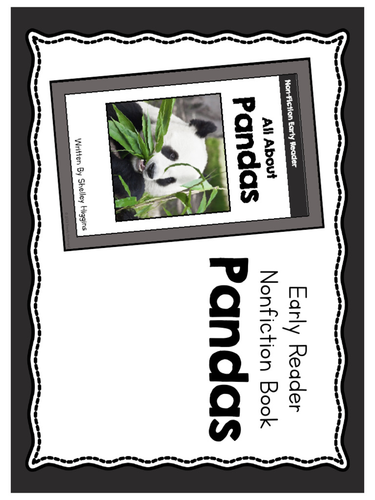 TeachSimple - Panda Early Reader Nonfiction Book | PDF | Giant Panda ...