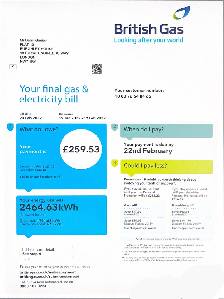 British Gas111 | PDF