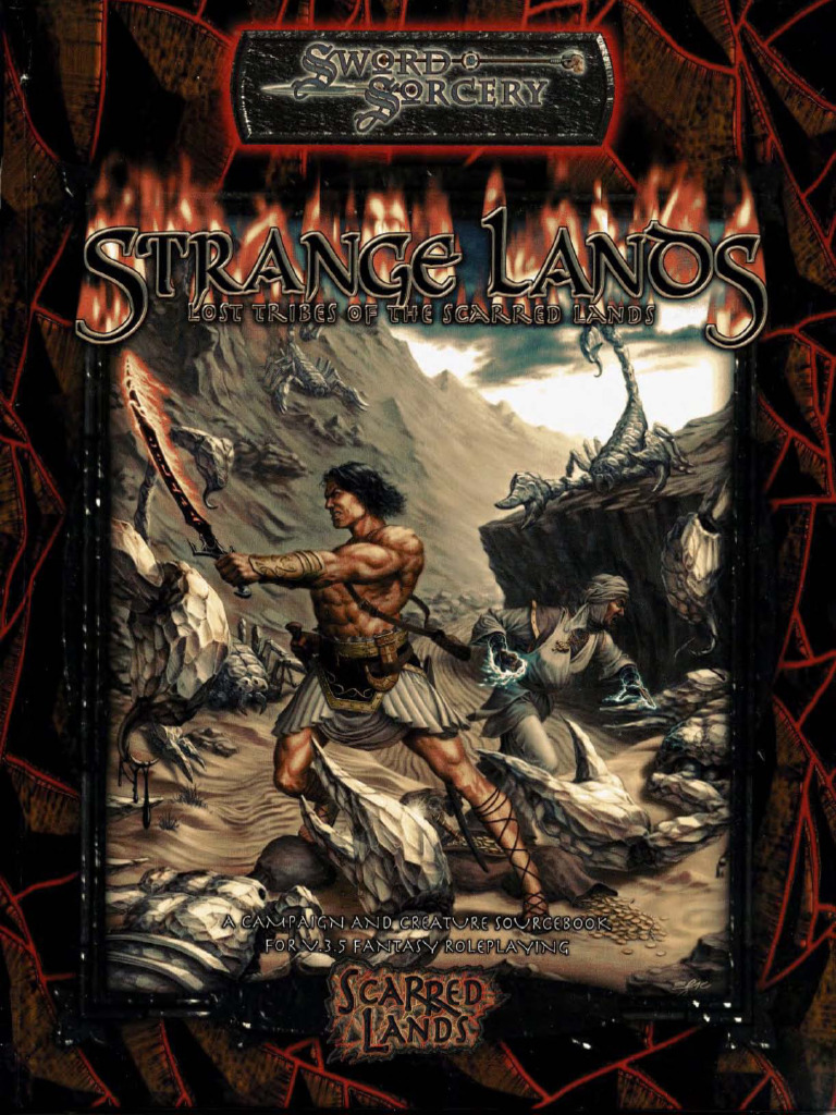 WW8338 Scarred Lands - Strange Lands - Lost Tribes of The Scarred Lands ...