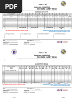 High School Swim Meet Scoring Sheet | PDF